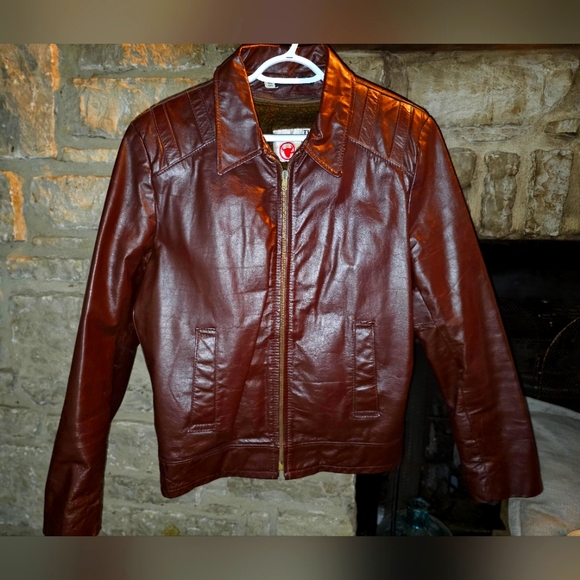 Sears | Jackets & Coats | Vintage Sears The Leather Shop Leather Jacket | Poshmark